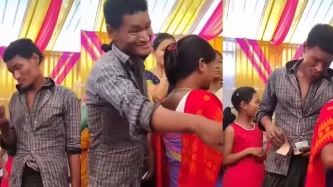 Viral video: Assam wedding's uninvited guest gifts torn Rs 10 note to ...