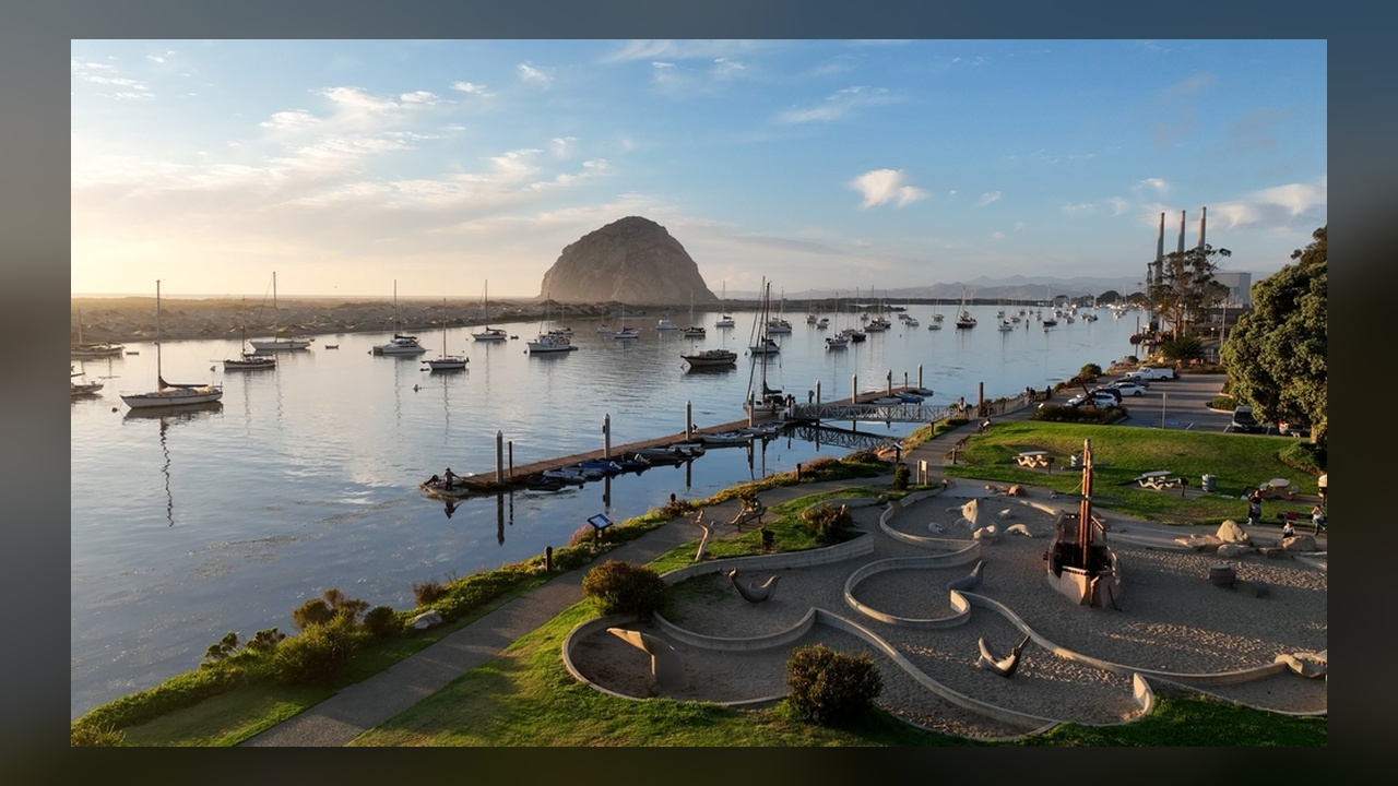 A 581-foot volcanic rock guards this California harbor and the kayaking ...