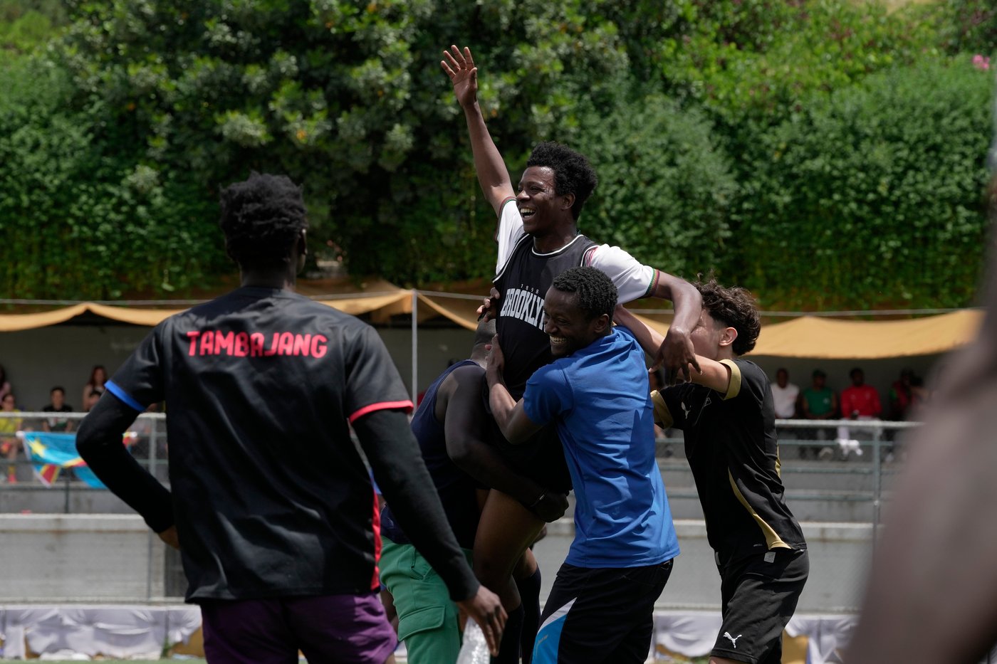 Migrant amateur teams in Greece get into World Cup spirit before new EU ...