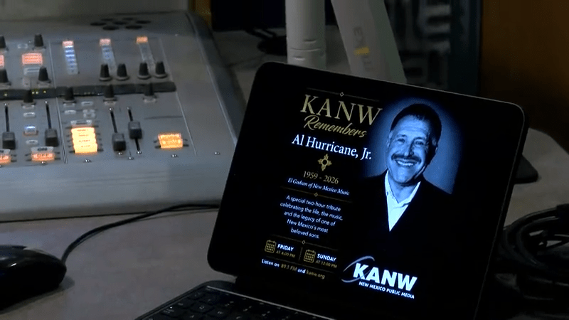 Albuquerque radio station plays special tribute for Al Hurricane Jr.
