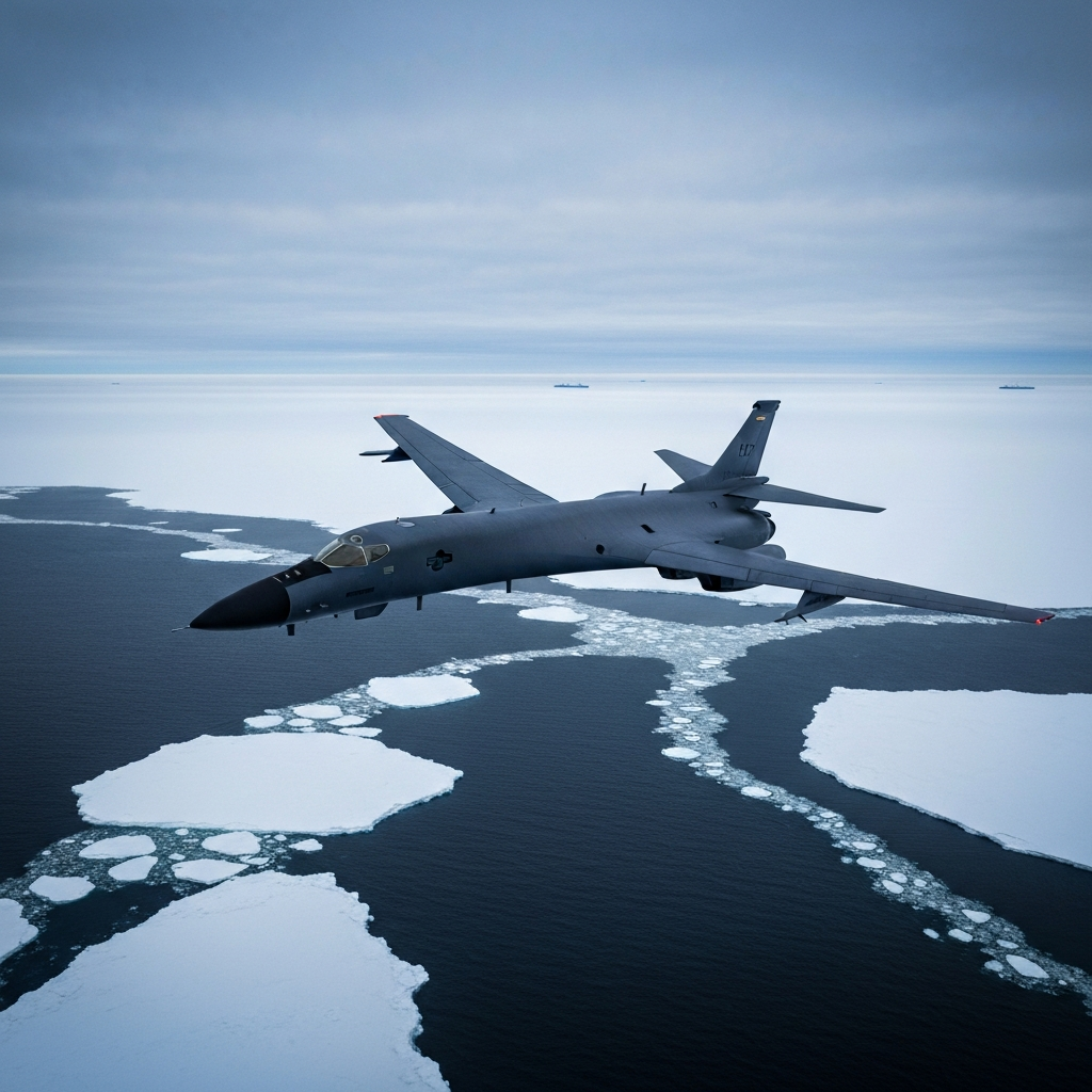 USAF B-1B Lancer: Arctic Anti-Ship Missions Against Emerging