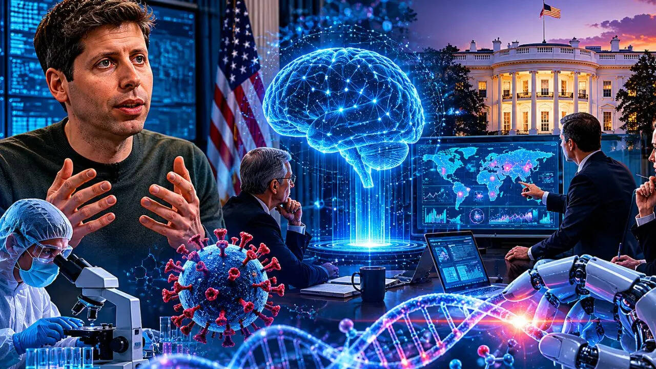 Sam Altman's OpenAI updates White House on new biodefense AI model