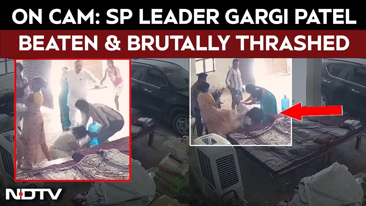 SP leader Gargi Singh Patel brutally beaten with iron rods, dragged by hair