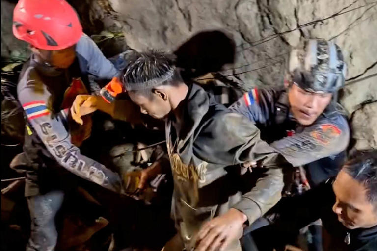 Laos cave survivor recounts days trapped in dark, flooded cave