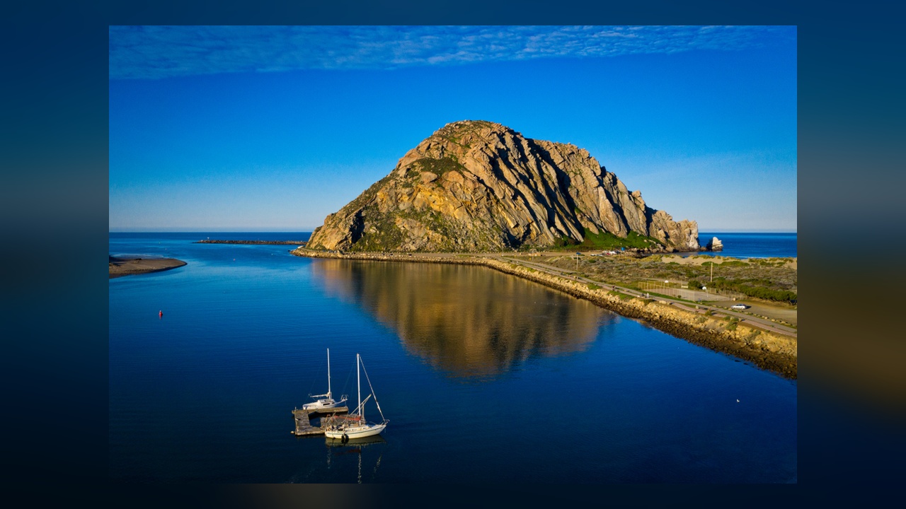 A 581-foot volcanic rock guards this California harbor and the kayaking ...