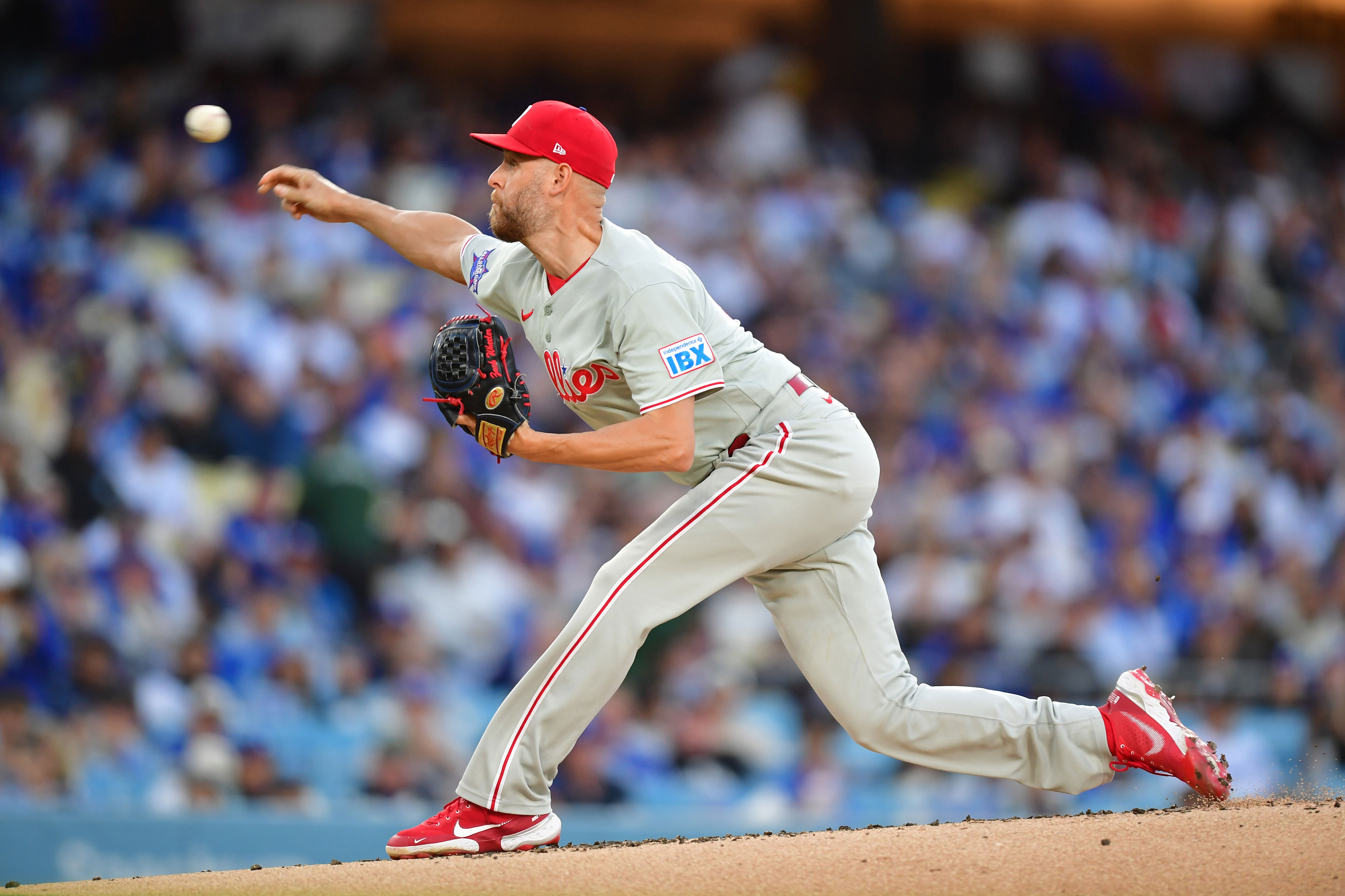 Zack Wheeler serves up Dodger dingers, Phillies held down by lefty again