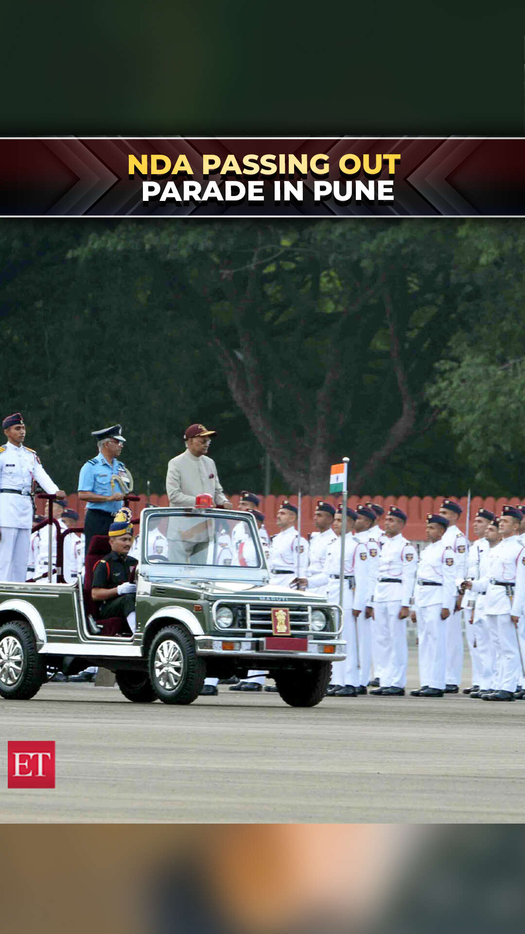 Army chief reviews NDA 150th passing out parade at Khadakwasla, Pune