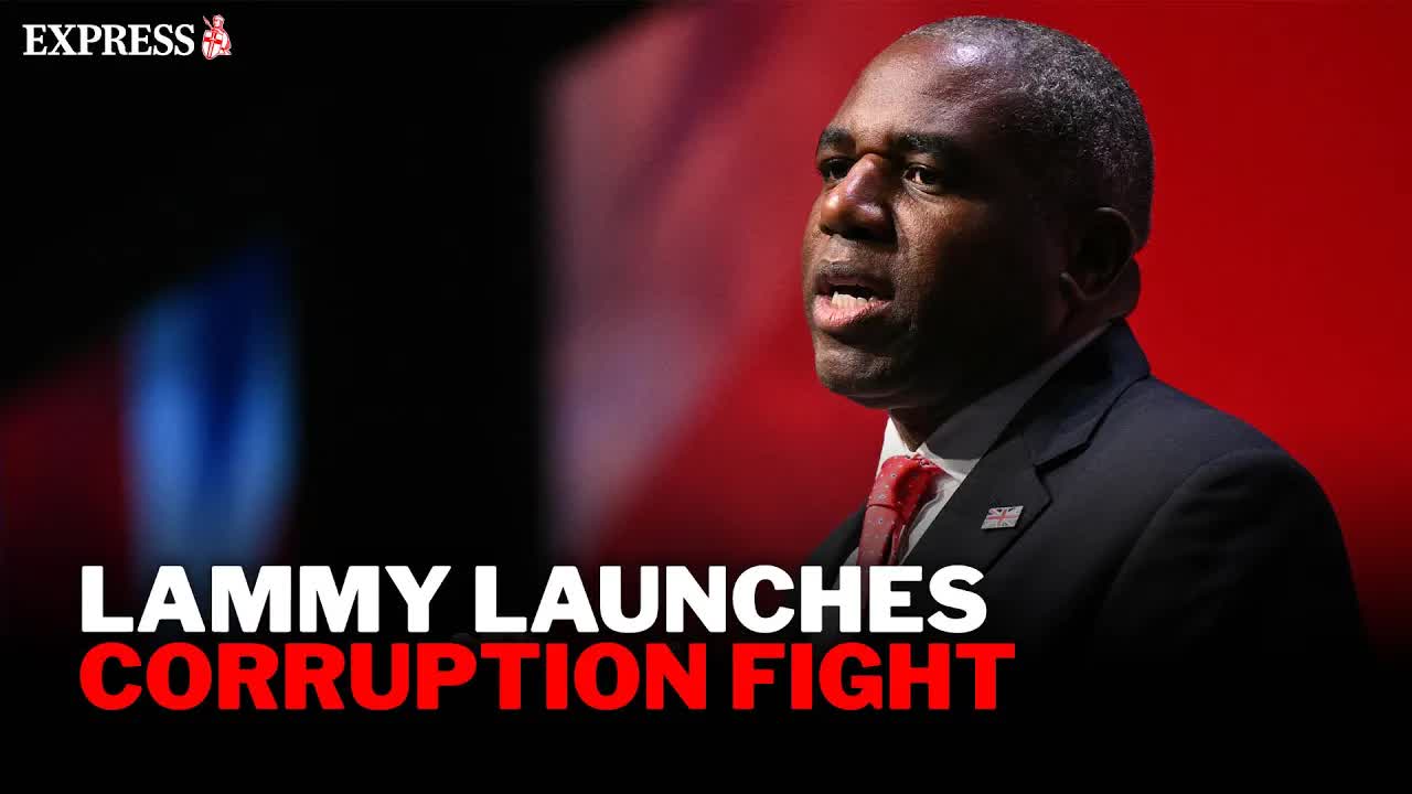 David Lammy launches Labour's anti-corruption strategy