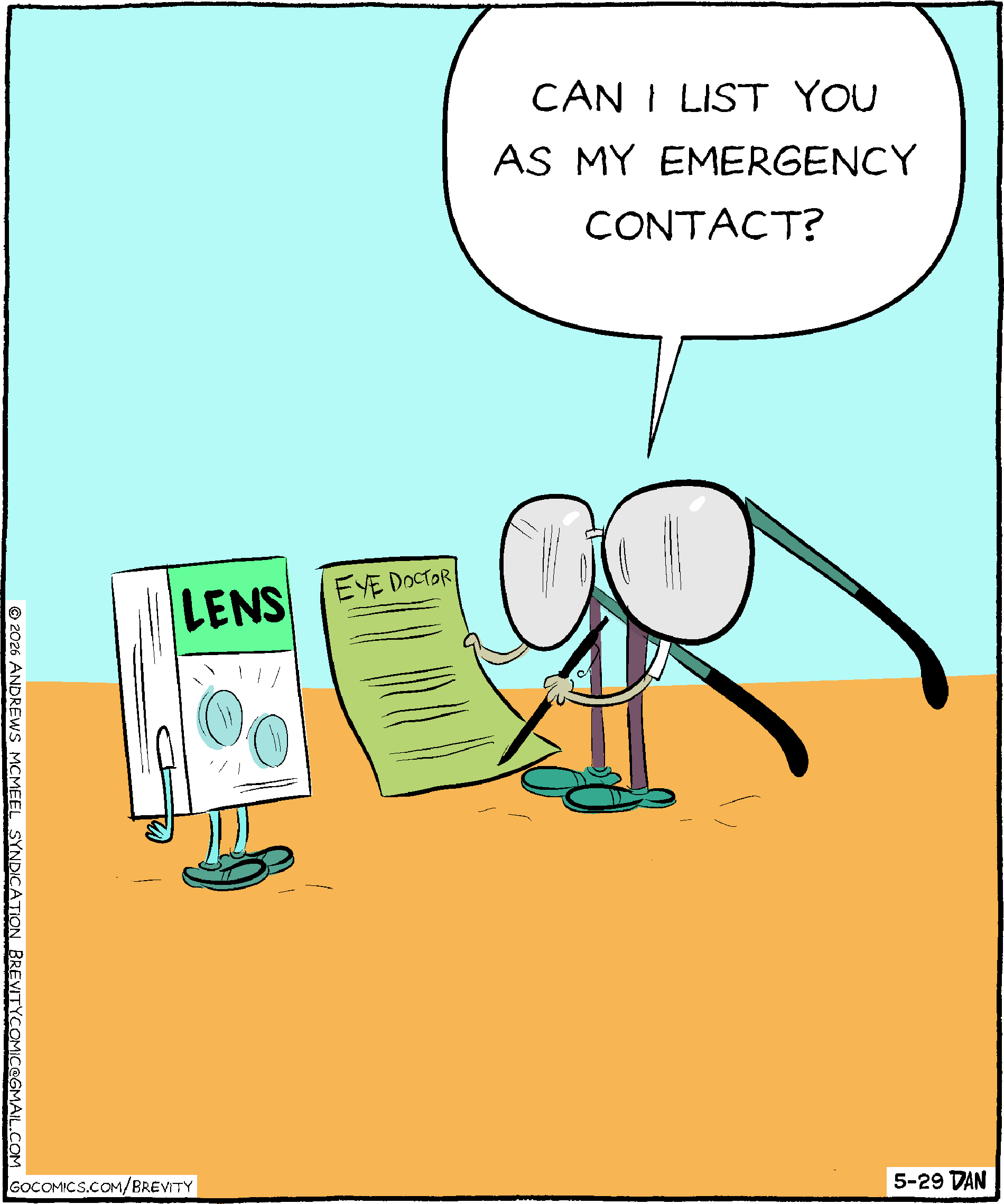 Brevity by Dan Thompson