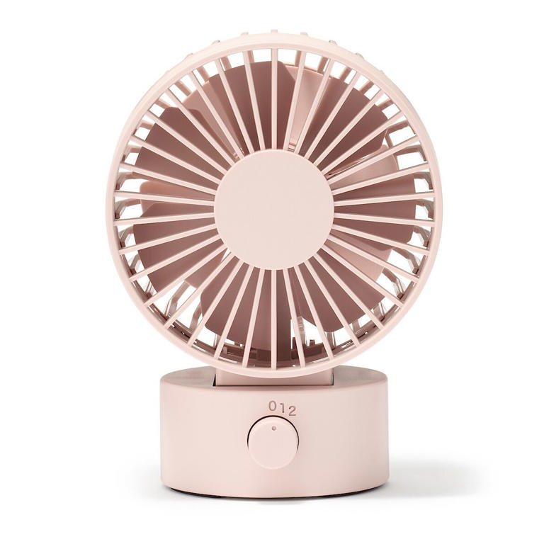 Muji's mini desk fan is the coolest way to beat the heat