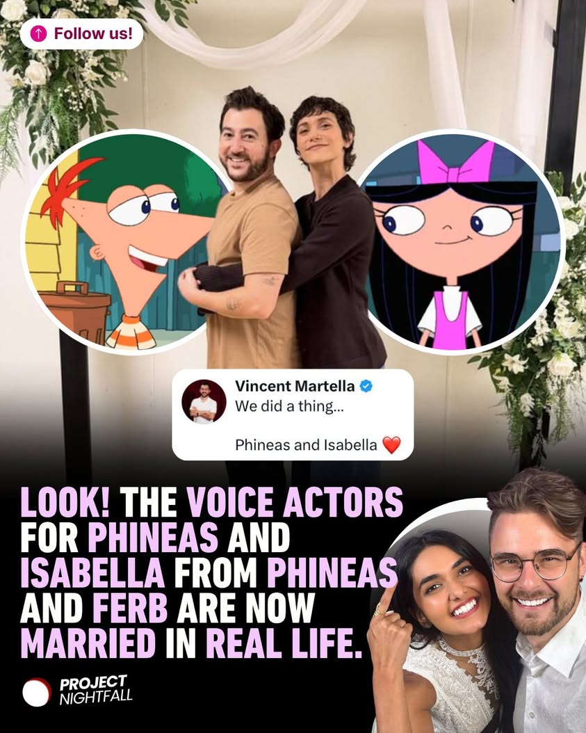 The magic is real! Phineas and Isabella's voices wed, fulfilling a ...