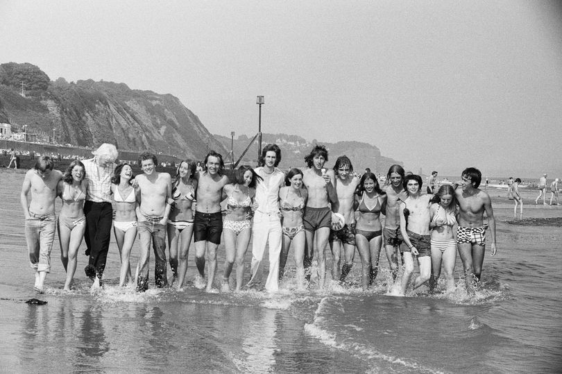 A postcard from 1974: Rediscovered photos of Devon in the sun