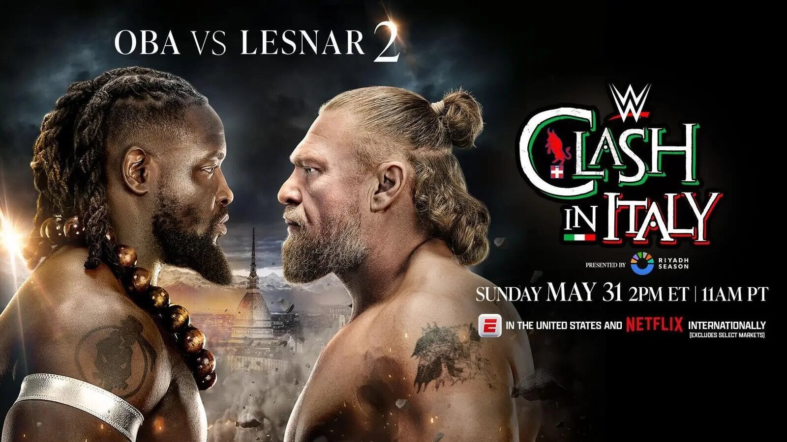 WWE Clash in Italy: 4 potential finishes for Brock Lesnar vs. Oba Femi II