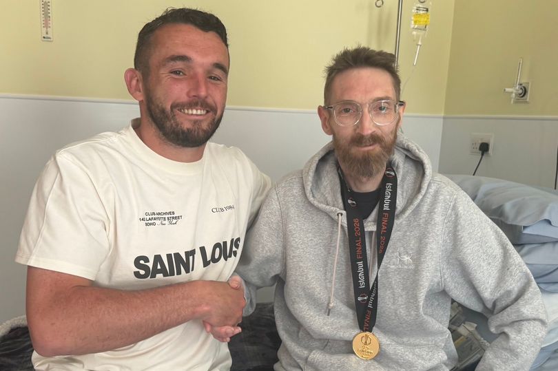 Aston Villa skipper John McGinn's surprise visit to hospice that cared ...