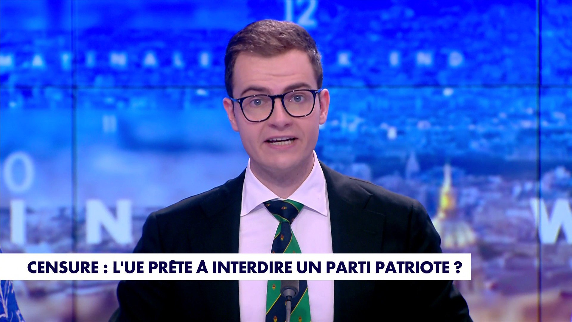 L'édito de Quentin Gérard : « L'UE prête à interdire un parti patriote