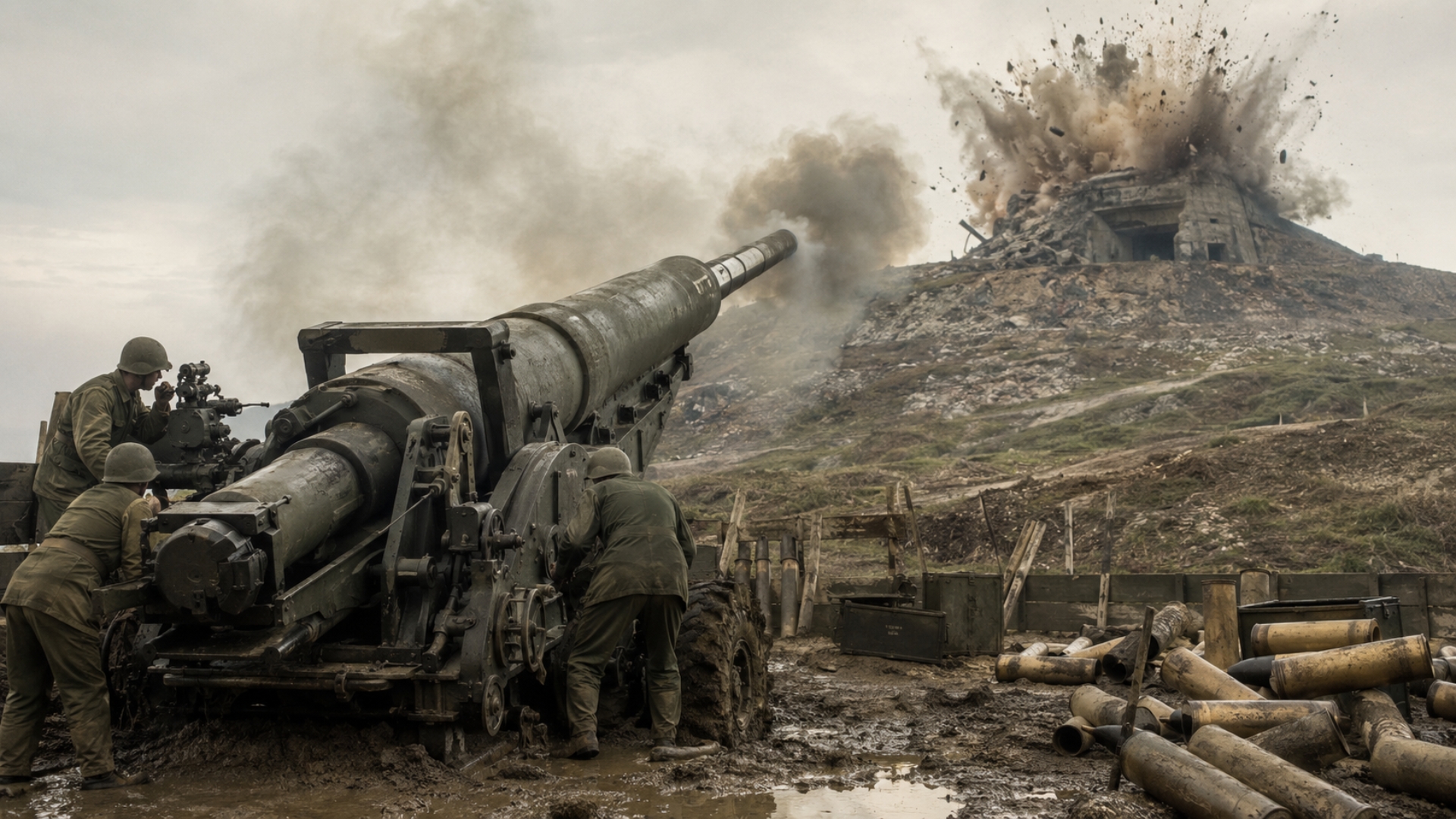 How the M1 240mm howitzer changed the meaning of fortified defense