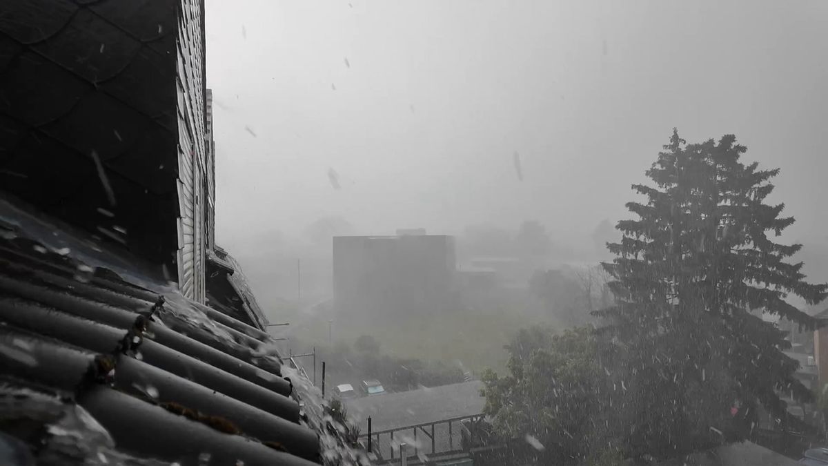 Hagel, Überflutungen, umgestürzte Bäume: Unwetter wütet im Westen ...
