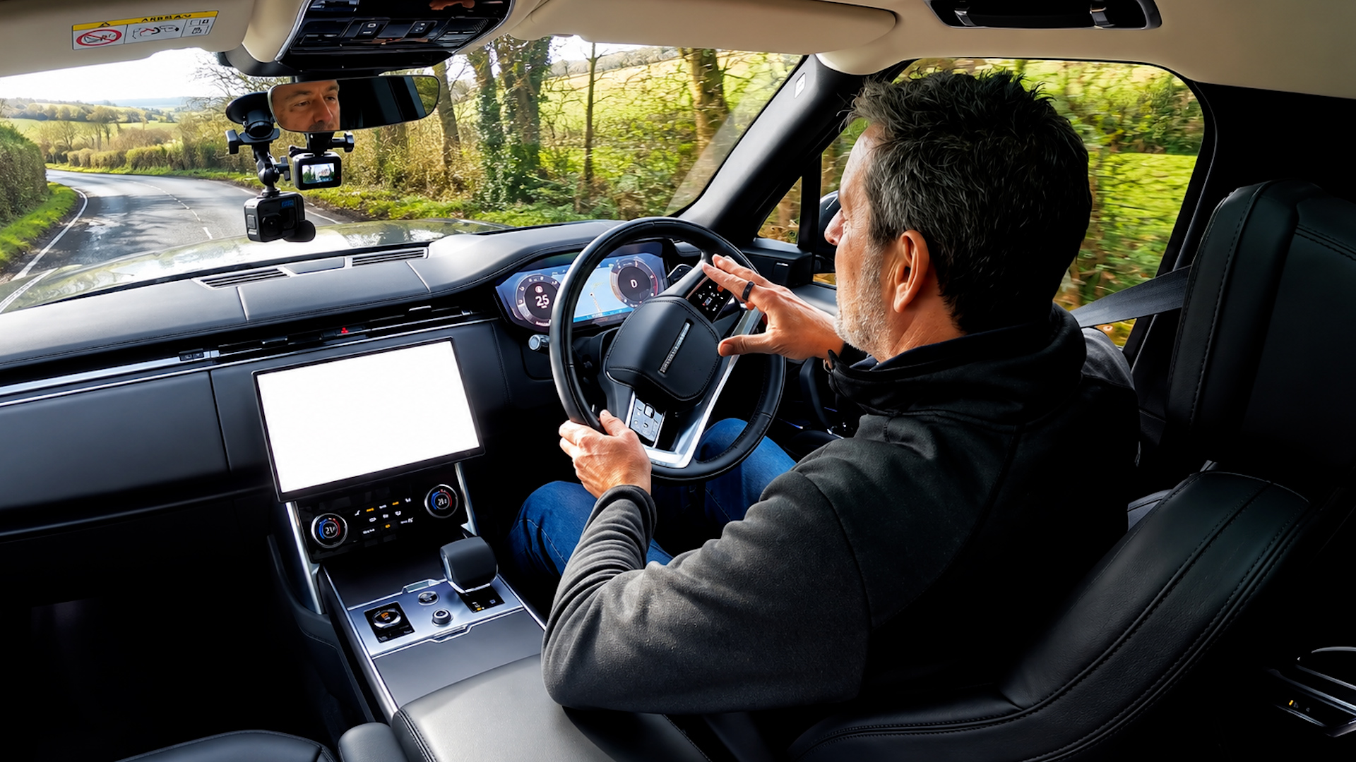 How does a huge luxury SUV drive on twisty roads?