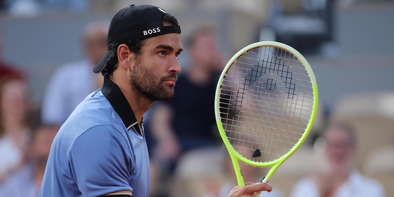 Berrettini diretta Roland Garros: segui il match con Comesana live