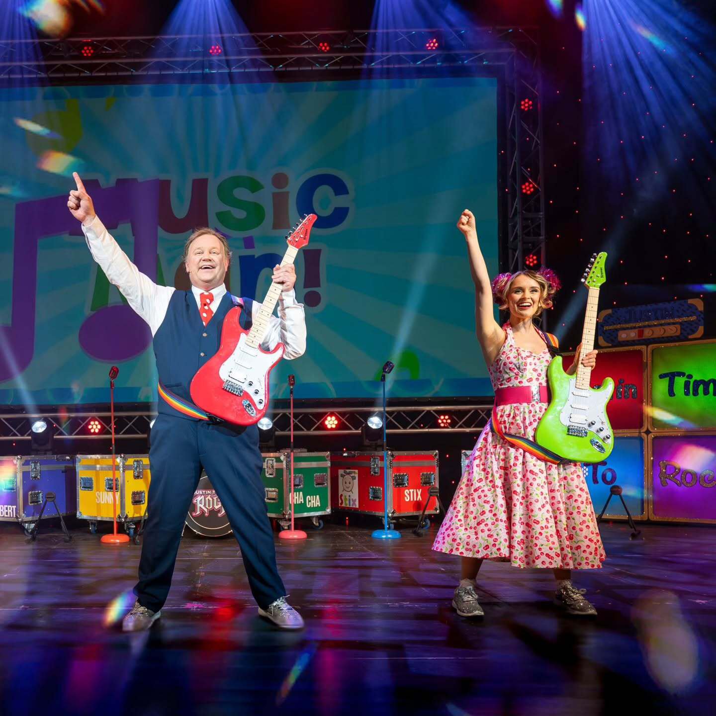 CBeebies legend Mr Tumble seen with co-star girlfriend, 21 years his junior