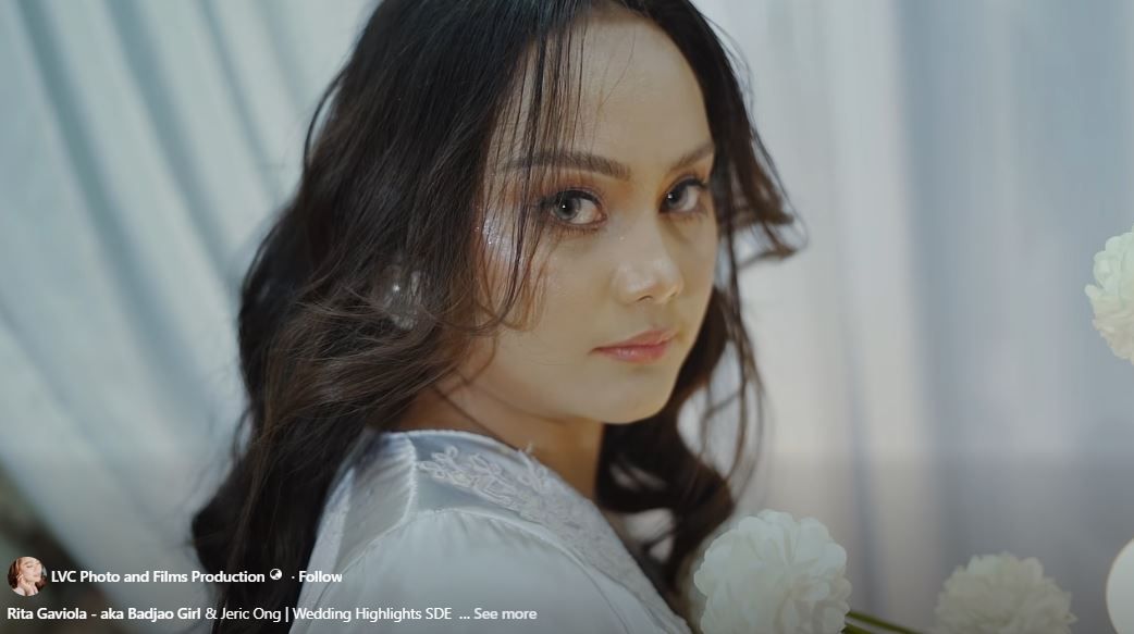 Badjao girl Rita Gaviola is now married