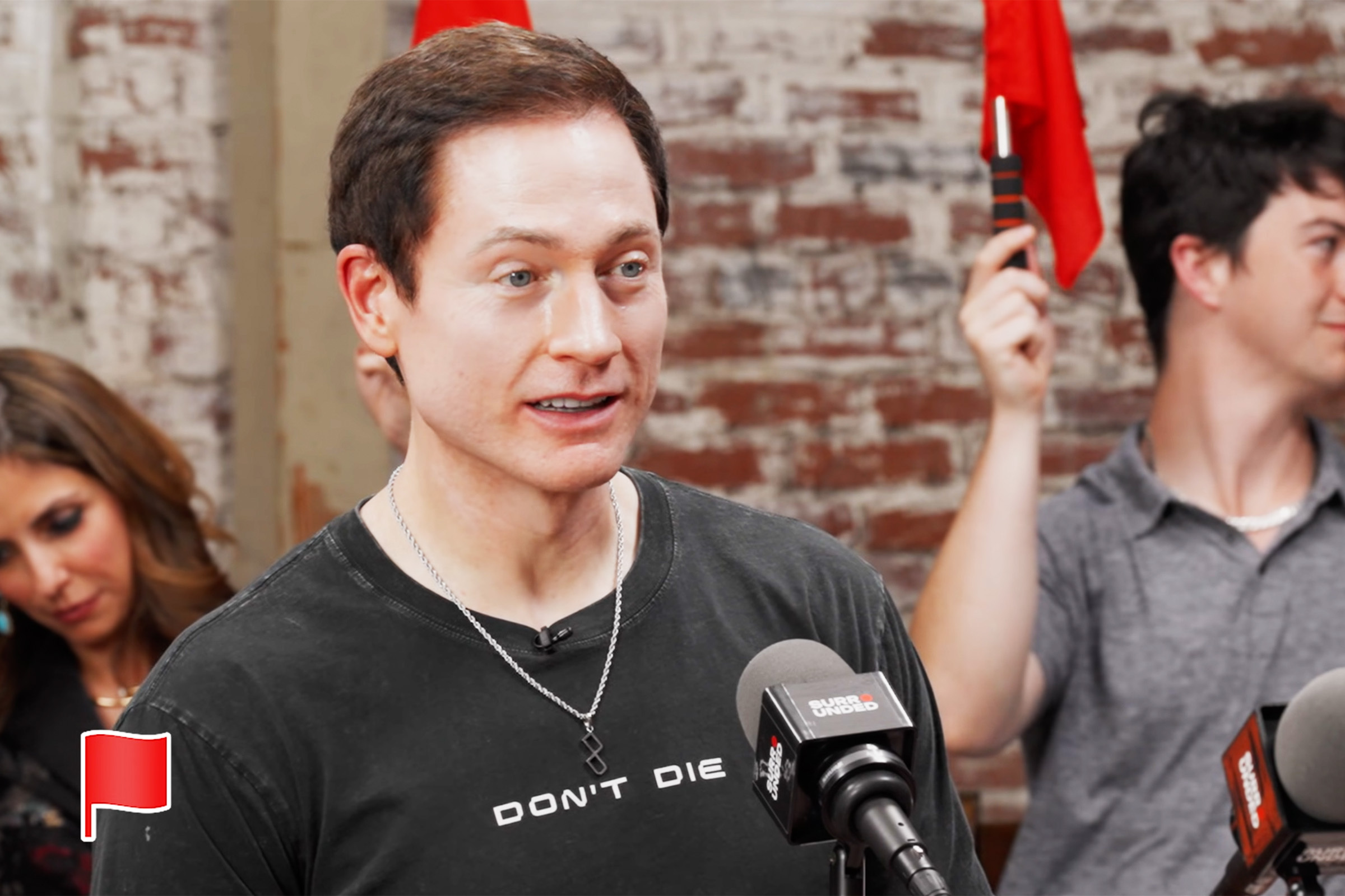 Woman accuses biohacker Bryan Johnson of hypocrisy to his face