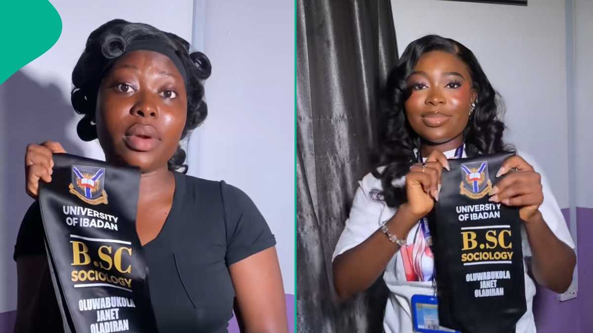 Watch how lady celebrated in grand style after graduating from ...