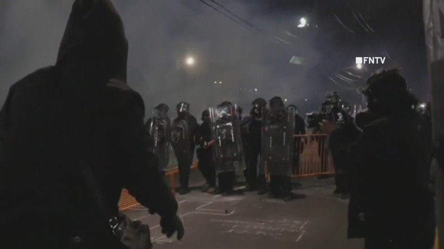 Violent clashes between ICE and protesters continue outside NJ Delaney Hall