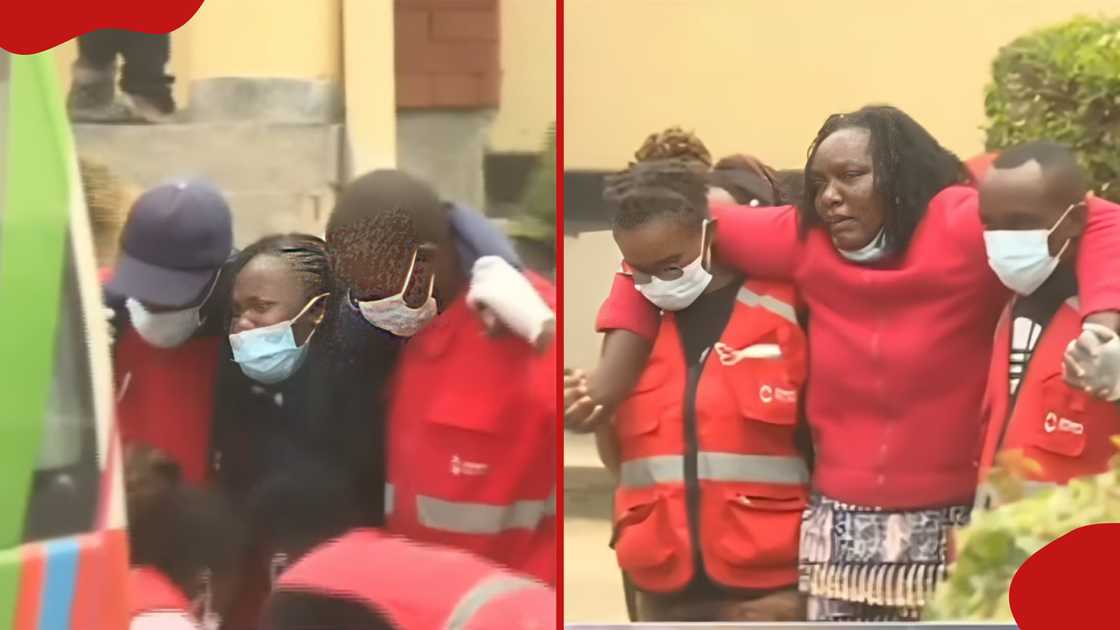 Utumishi Girls fire tragedy: Emotional scenes as kin view bodes of ...