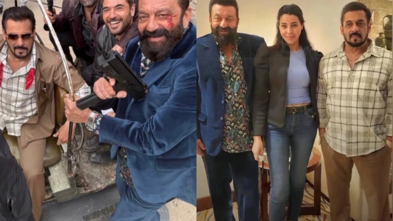 Salman Khan and Sanjay Dutt’s 7 dogs action sequence goes viral, fans ...