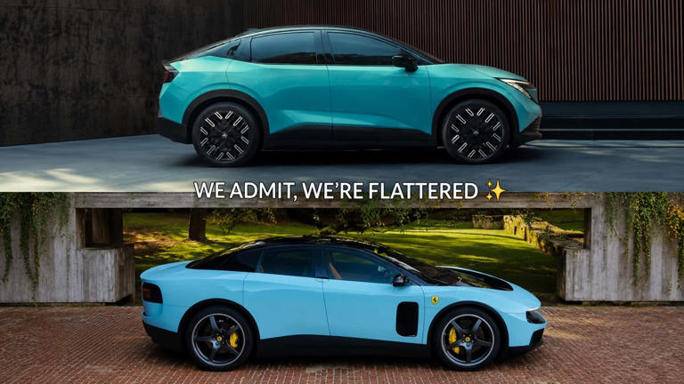 Nissan is 'flattered' by comparisons between the Leaf and Ferrari Luce