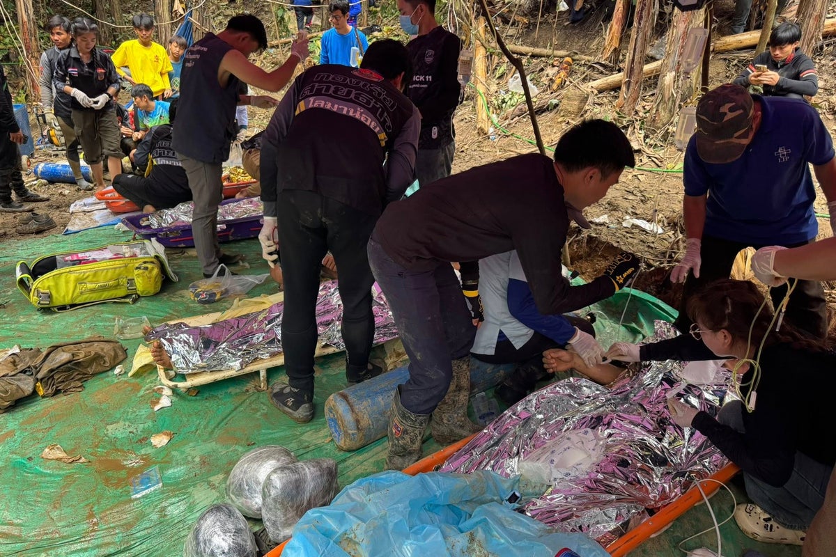 Four villagers rescued from flooded Laos cave after 10-day ordeal
