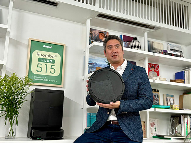 日本向けルンバ第2弾「Roomba Plus 515 Combo」期間限定9万8800円で