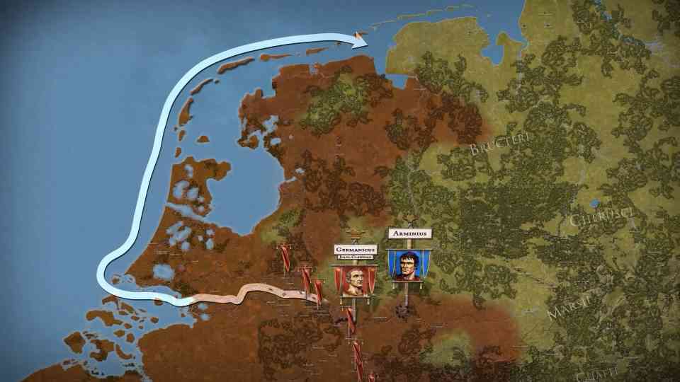 How Germanicus led 50,000 Romans into Germania to hunt Arminius in 16 AD