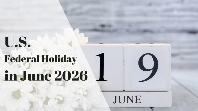 US federal holidays in June 2026: Are post offices and banks open for ...