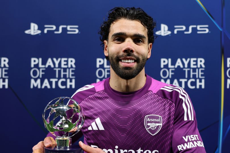 David Raya looks totally different in pictures before Arsenal star's ...