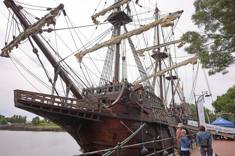 Inside historic Spanish ship docked in Cardiff Bay
