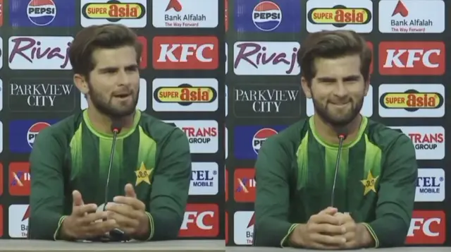 Watch: 'Aapko bhi mubarak!' Shaheen Afridi mistakes journalist's name ...