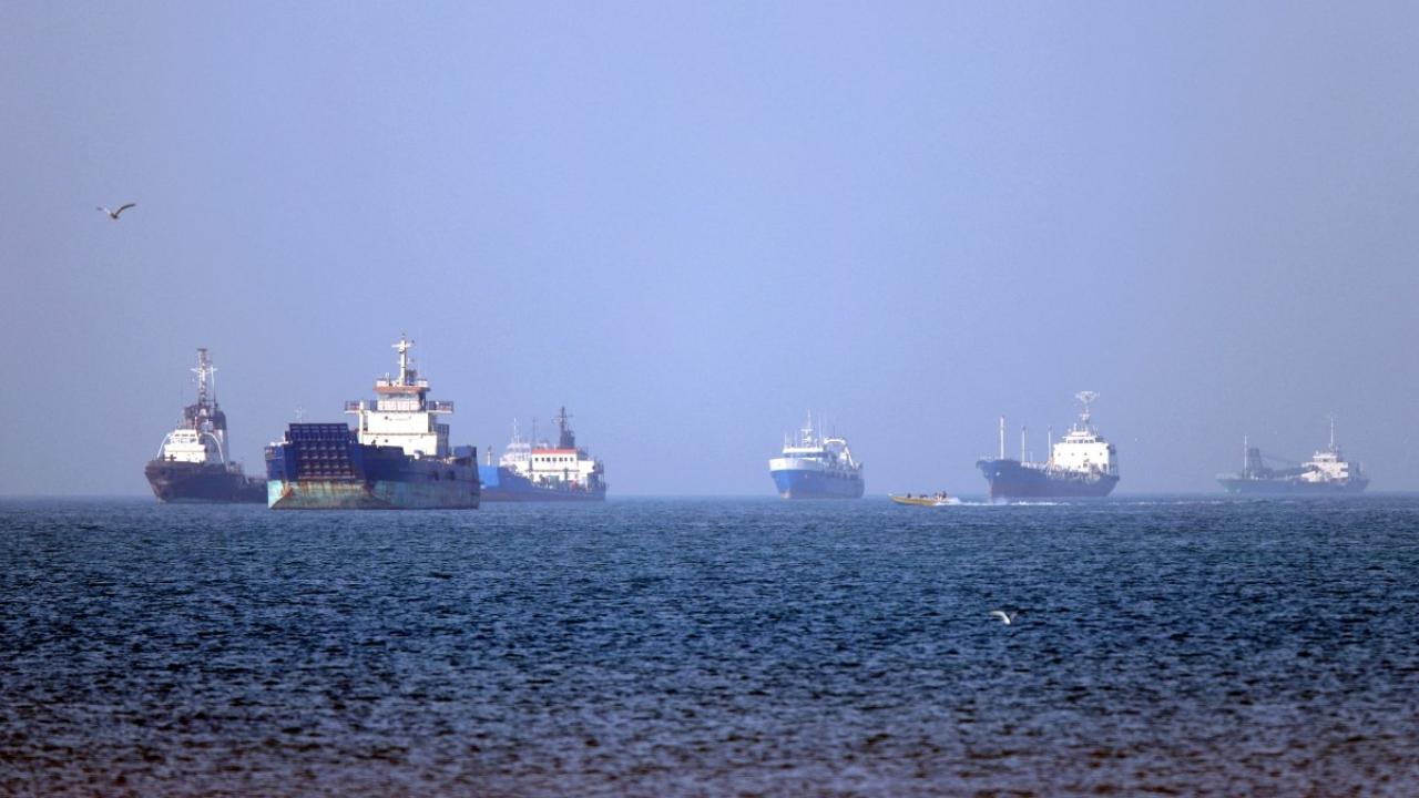 In photos Iran stresses control of Strait of Hormuz amid US negotiations