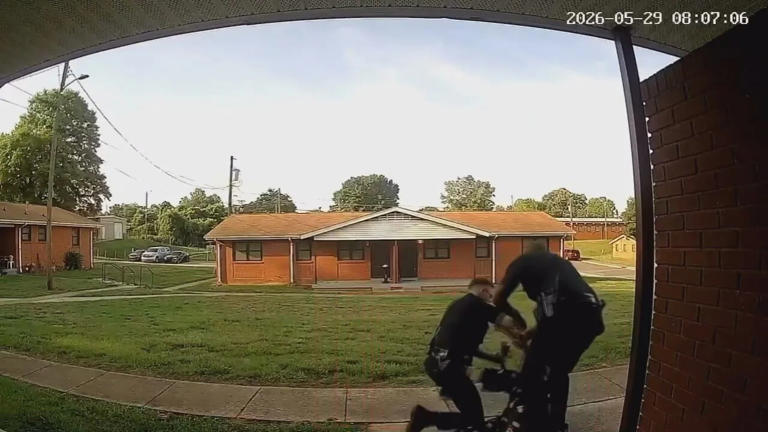 'Disturbing': Shelby officer fired after repeatedly punching woman ...