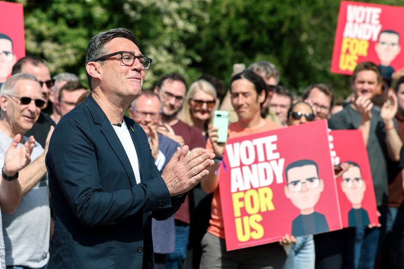UK's Burnham weighs snap election if he becomes PM, The Sun reports