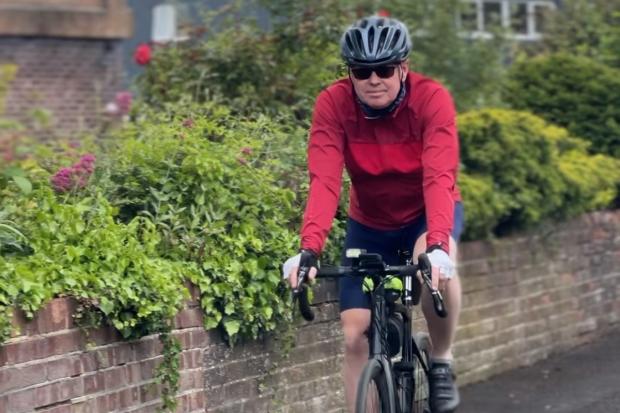 Retired colonel cycling 140 kilometres to tackle veterans' homelessness