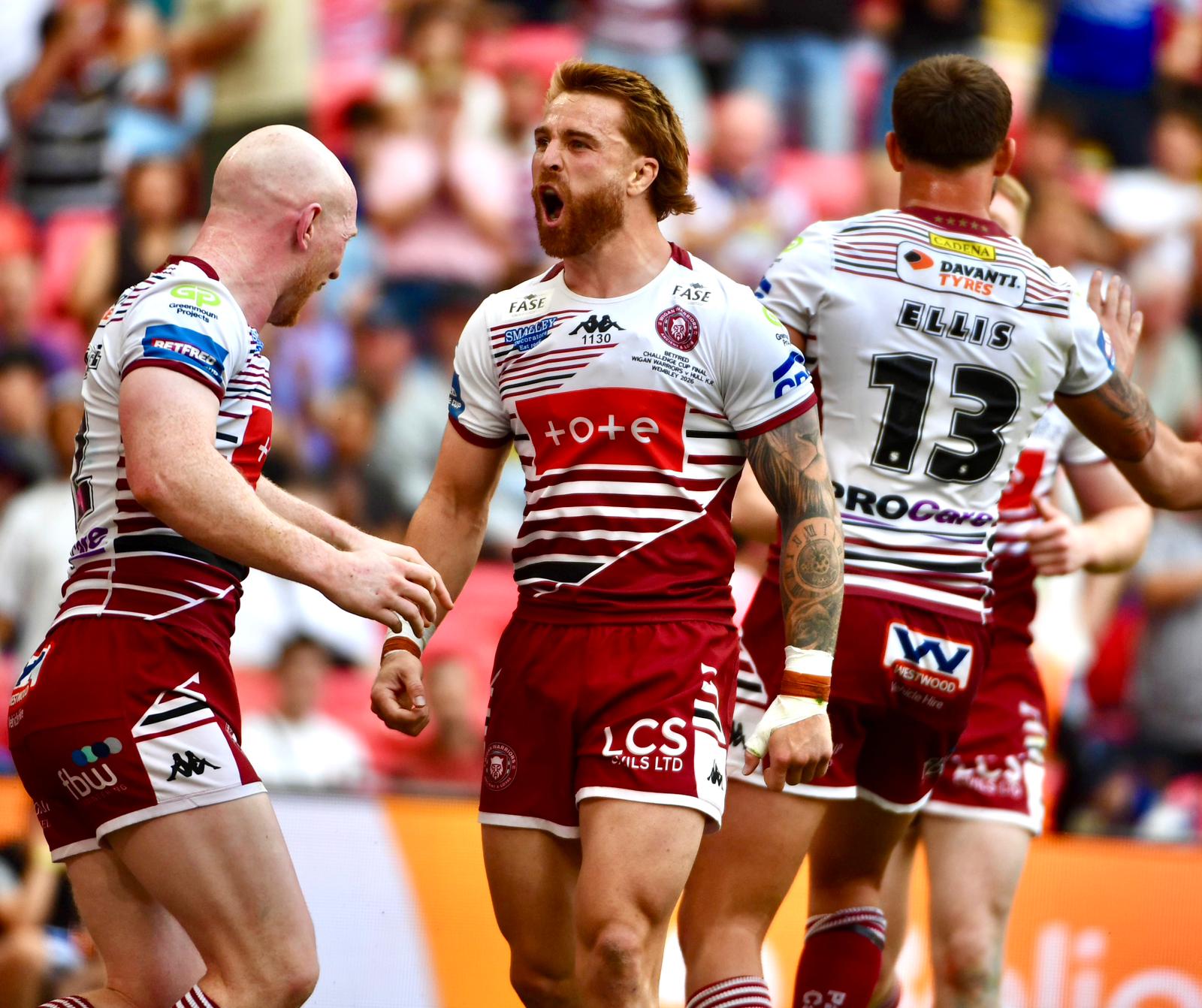 Wigan Warriors run riot at Wembley as Hull KR swept aside in Challenge ...