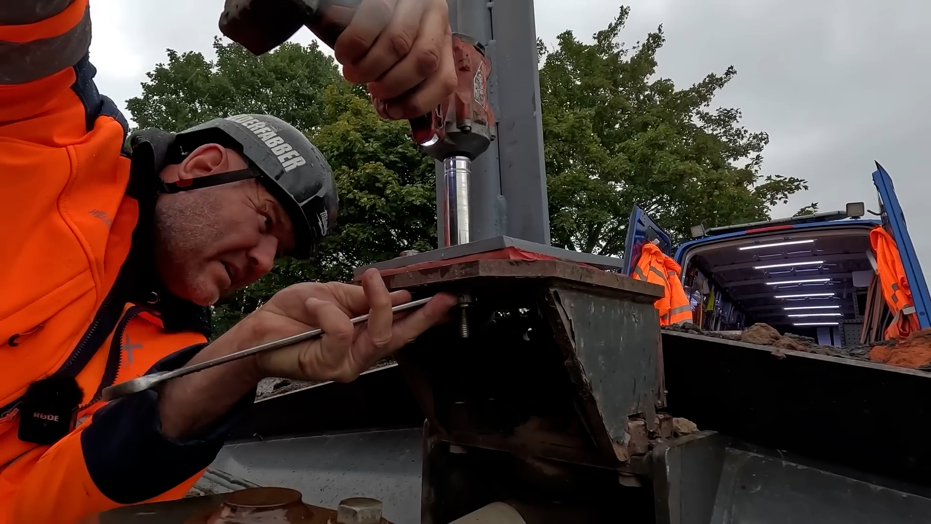 Heavy equipment fabrication and site assembly work