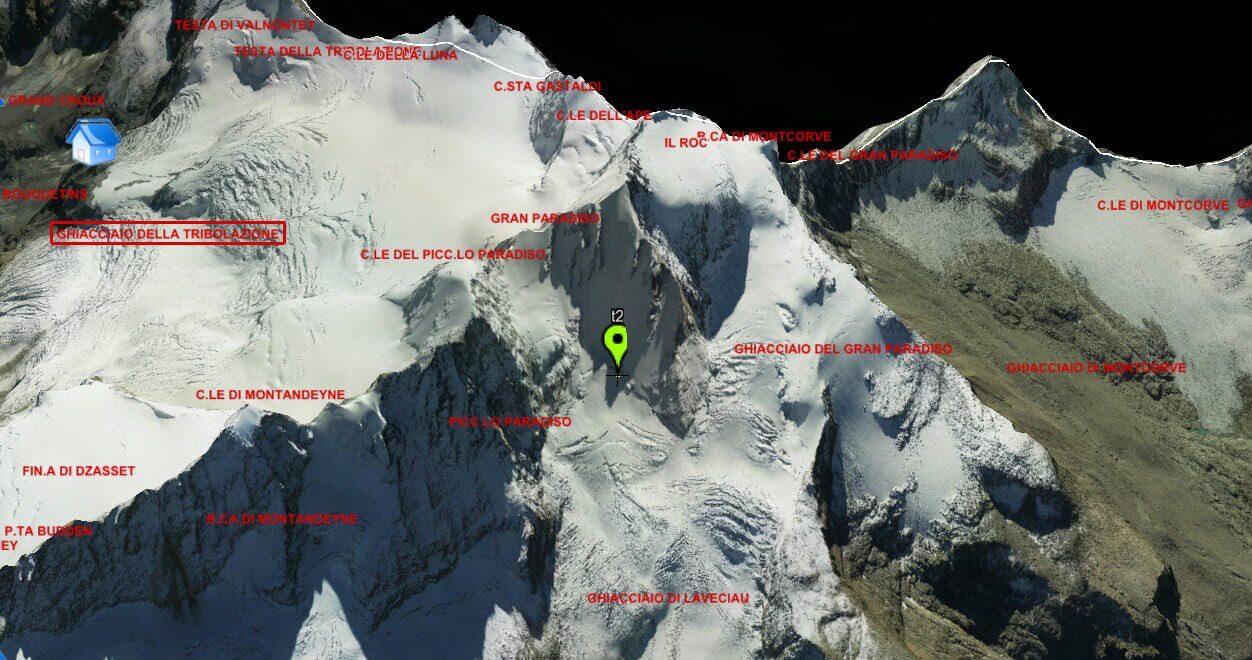 Gran Paradiso, morto un alpinista precipitato dalla parete nord