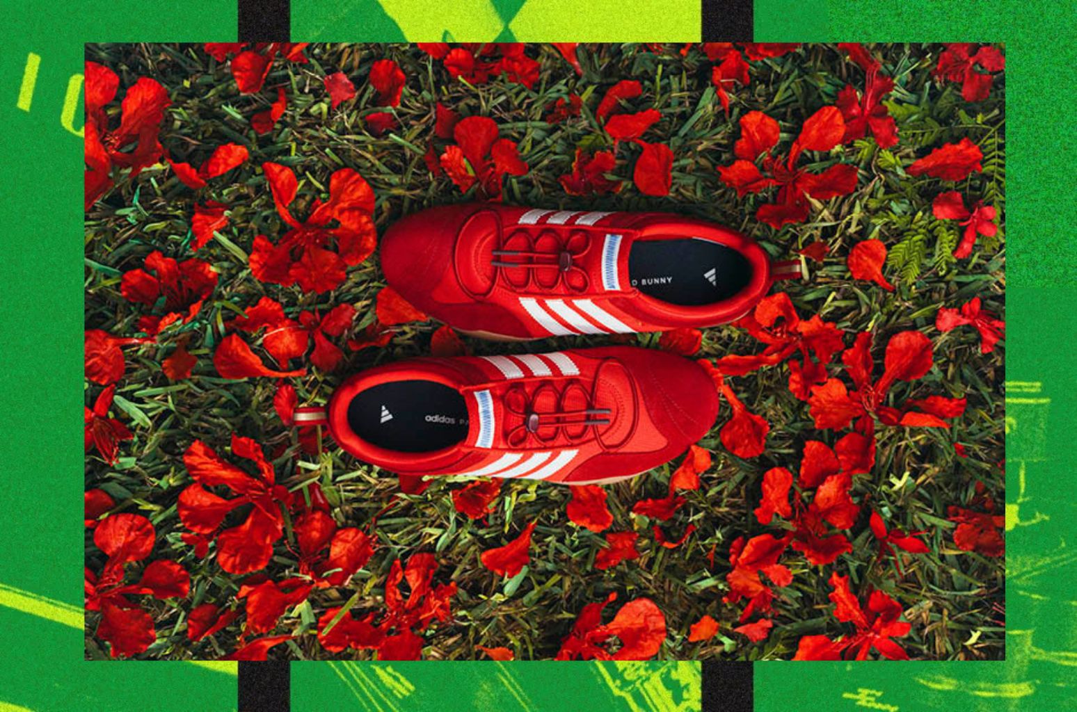 Where to buy Bad Bunny's new vivid red Adidas ballerina sneaker online