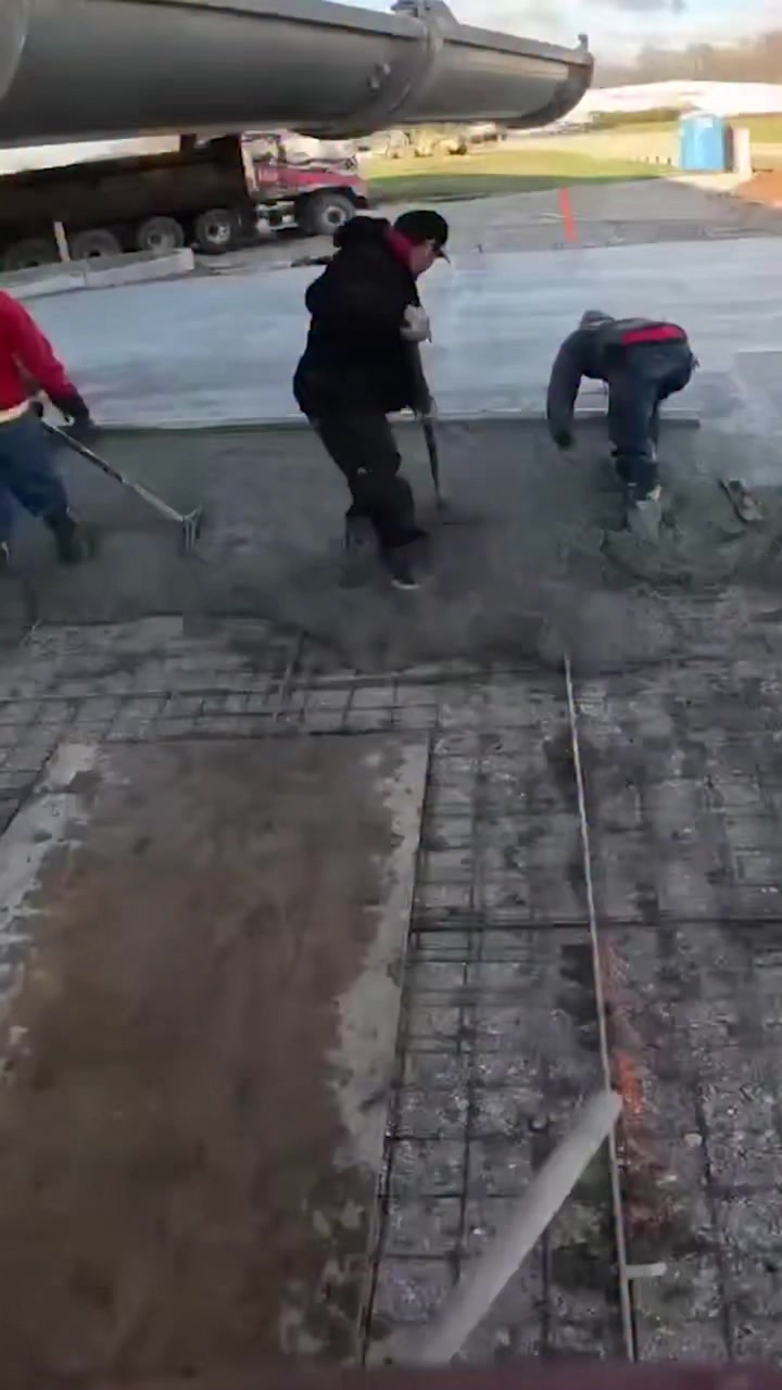 A close call on the job site
