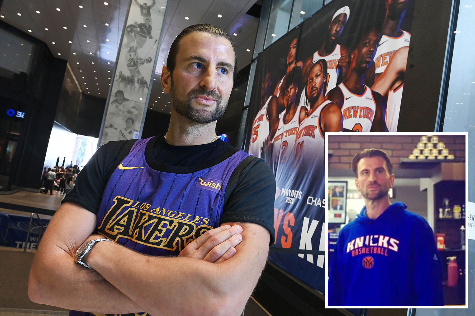 Ex-Knicks fan who sold his ‘fanhood’ on eBay and became Lakers devotee ...