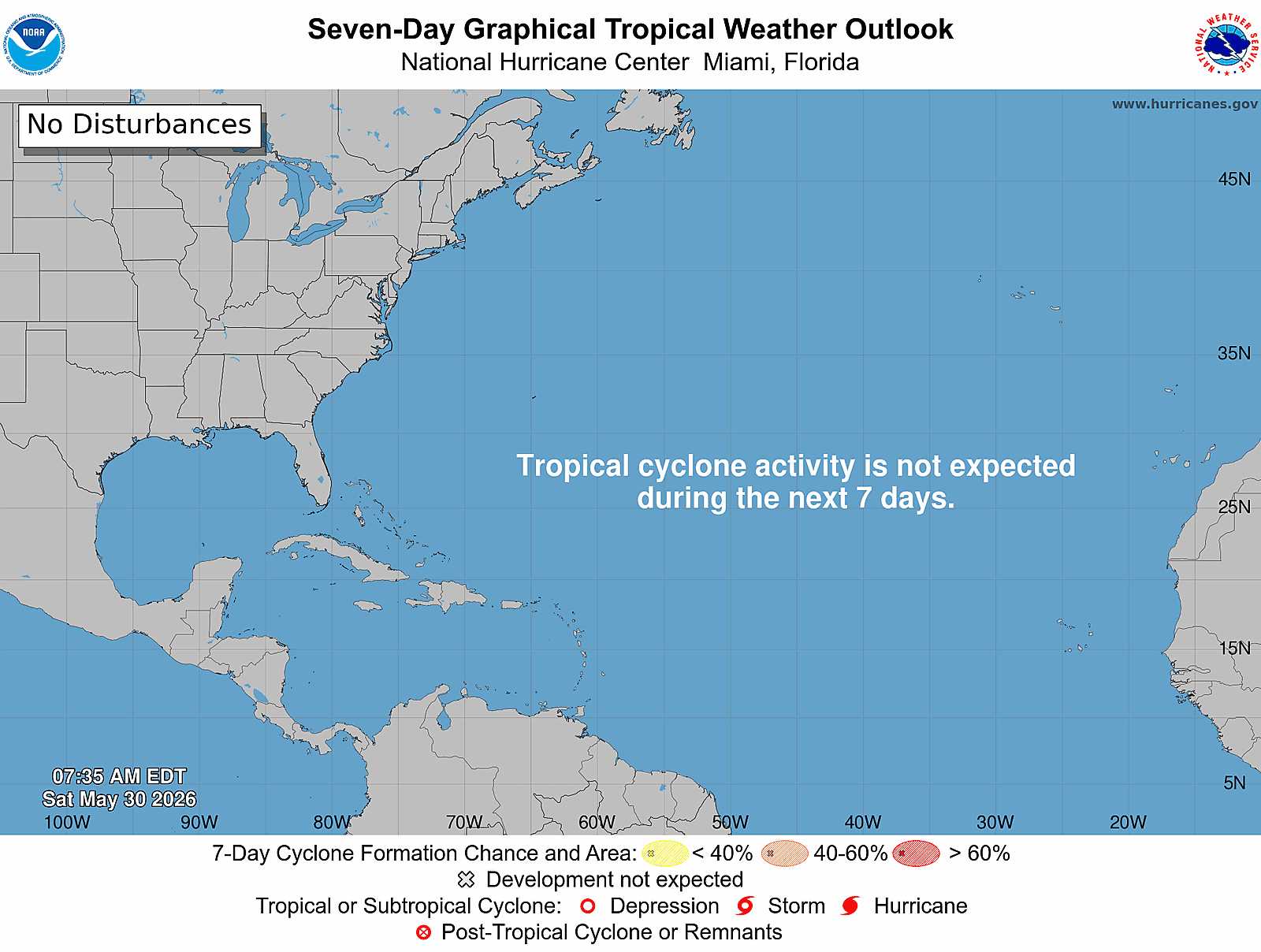 NHC monitors tropics ahead of 2026 Atlantic hurricane season start