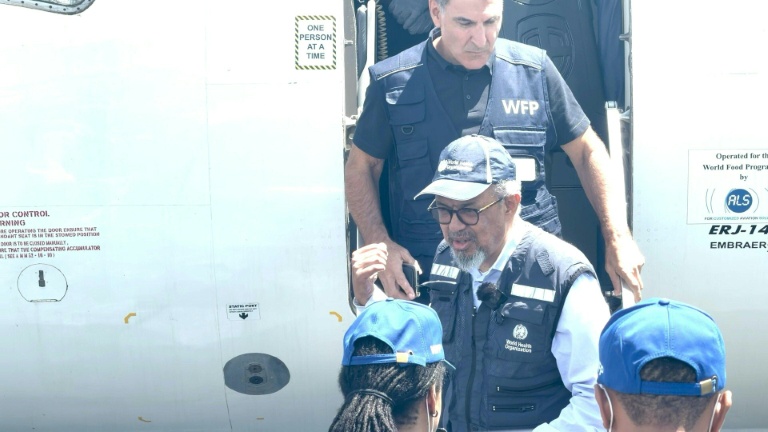 WHO chief visits epicentre of Ebola outbreak in DR Congo